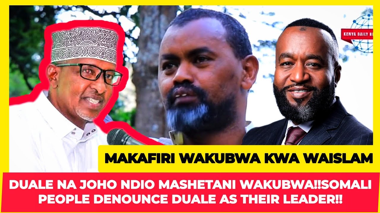 DRAMA‼️AS MUSLIM SHEKHE CALLS ADEN DUALE AND JOHO MASHETANI AND ...