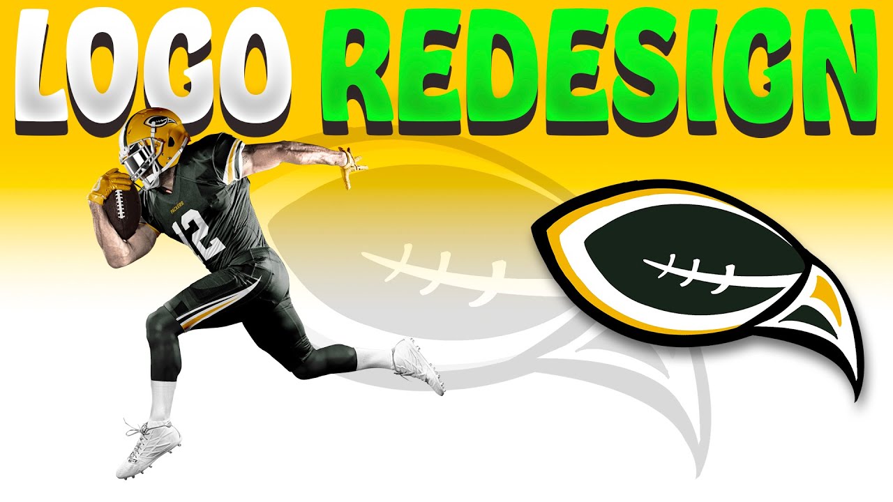 Redesigning NFL Logos: Green Bay Packers - YouTube
