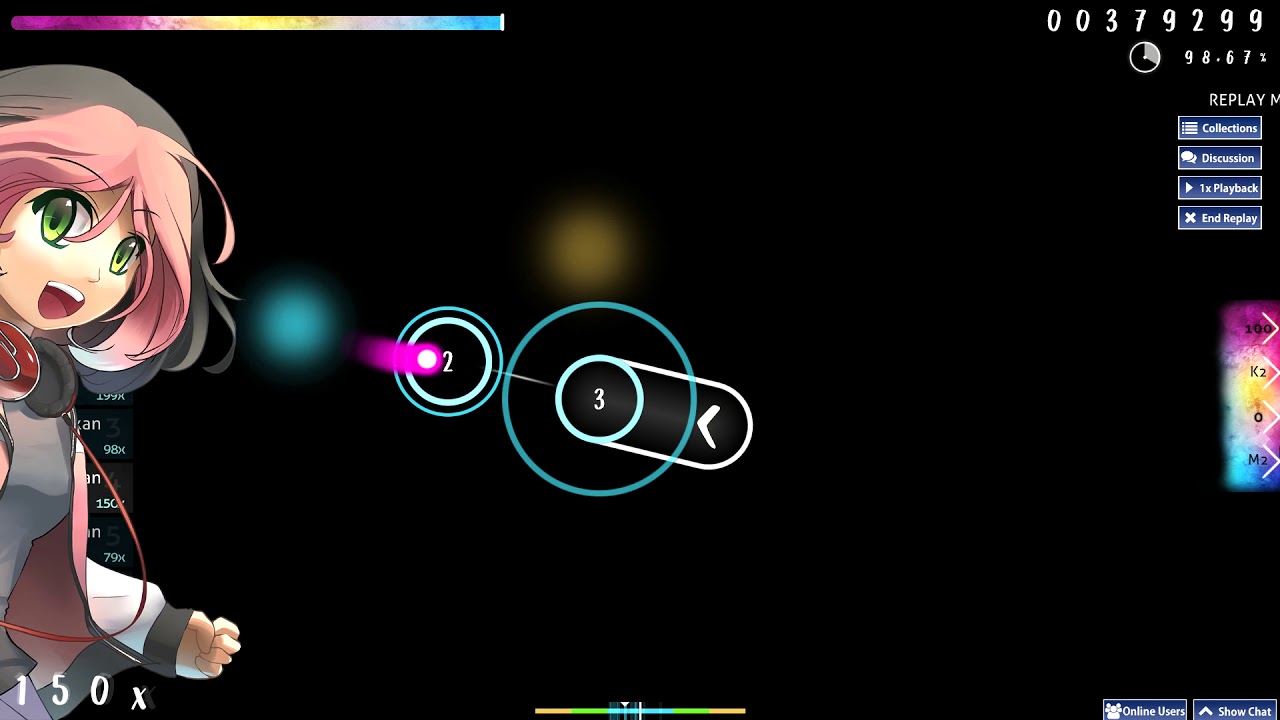 osu! california dreamin bonsai's hard A - YouTube