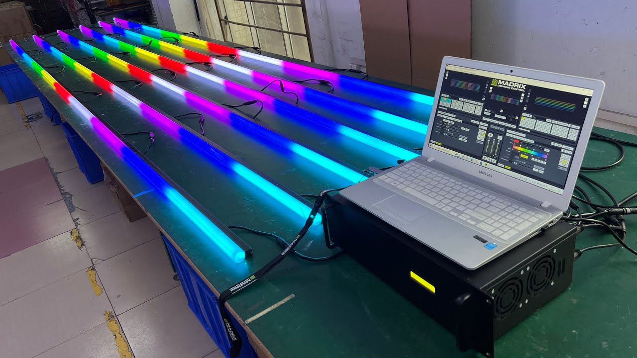 Tutorial How to connection Pixel Bar to Bar Line connect 5pcs x 1M Bar ...