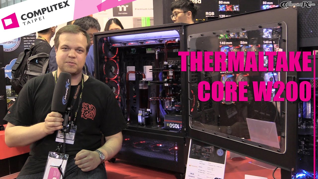 Computex 2015: Thermaltake Core W200 modulares Gehäuse | Allround-PC ...