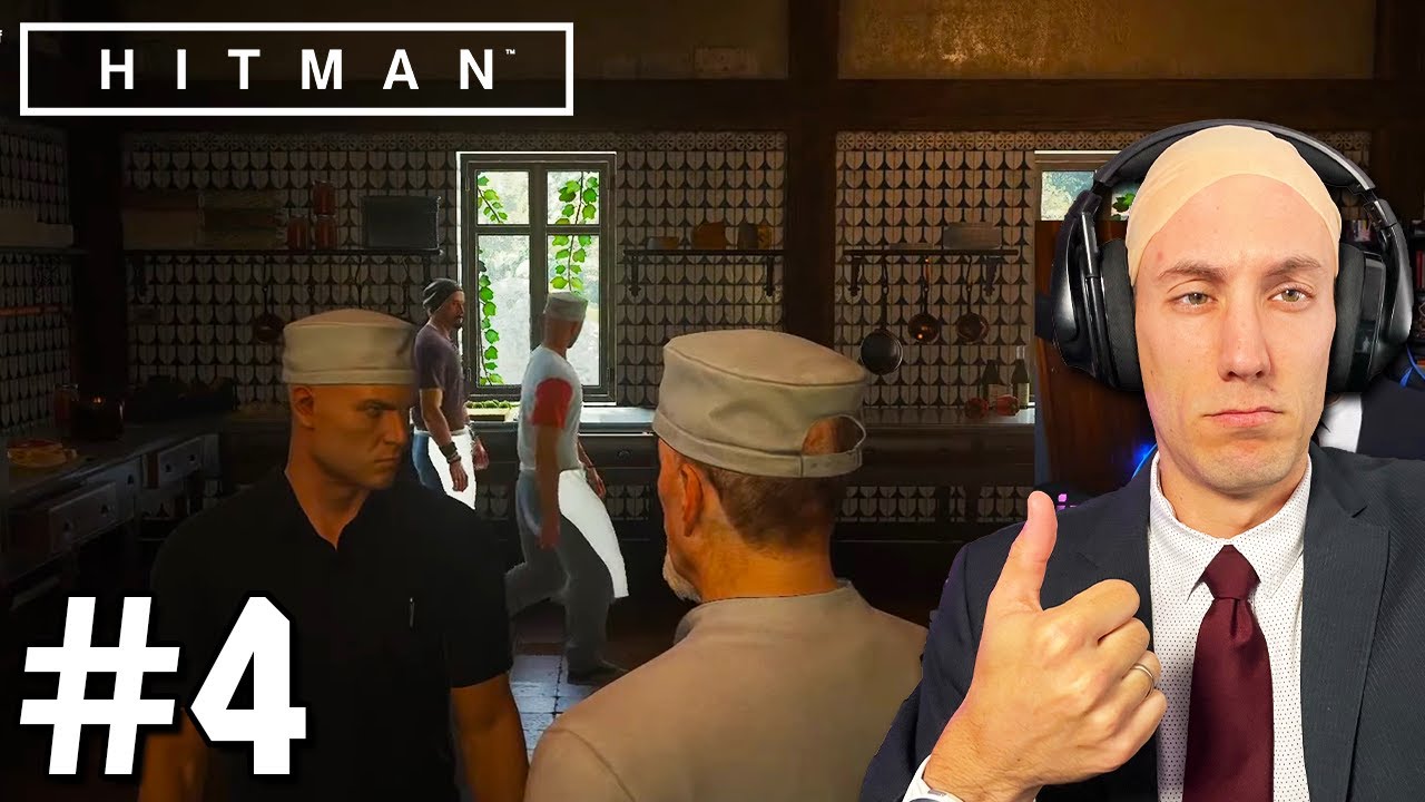 I just made him a nice meal?? -- HITMAN first playthrough [Episode 4 ...