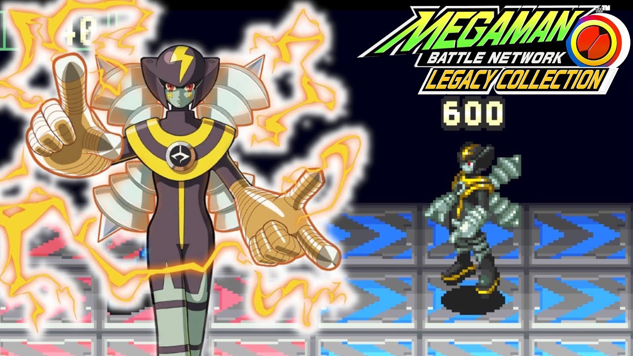 [Boss] ElecMan First Encounter - Megaman Battle Network Legacy ...
