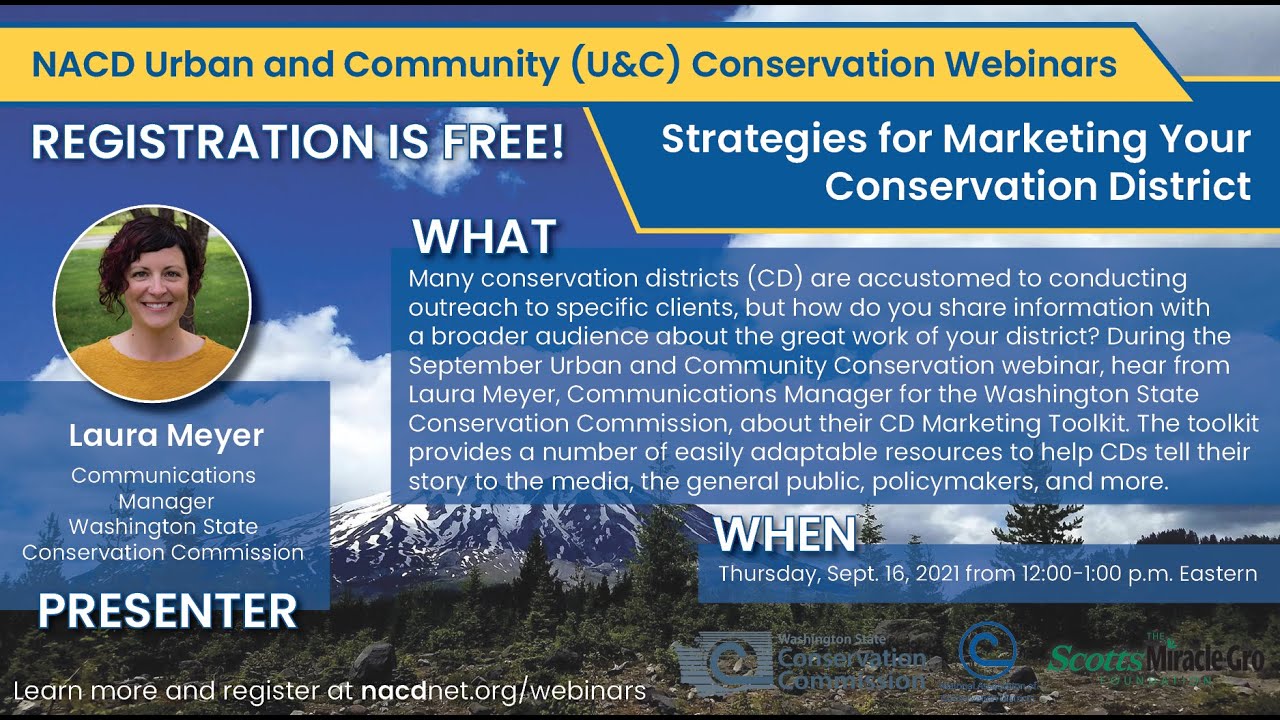 Strategies for Marketing your Conservation District - September 2021 ...