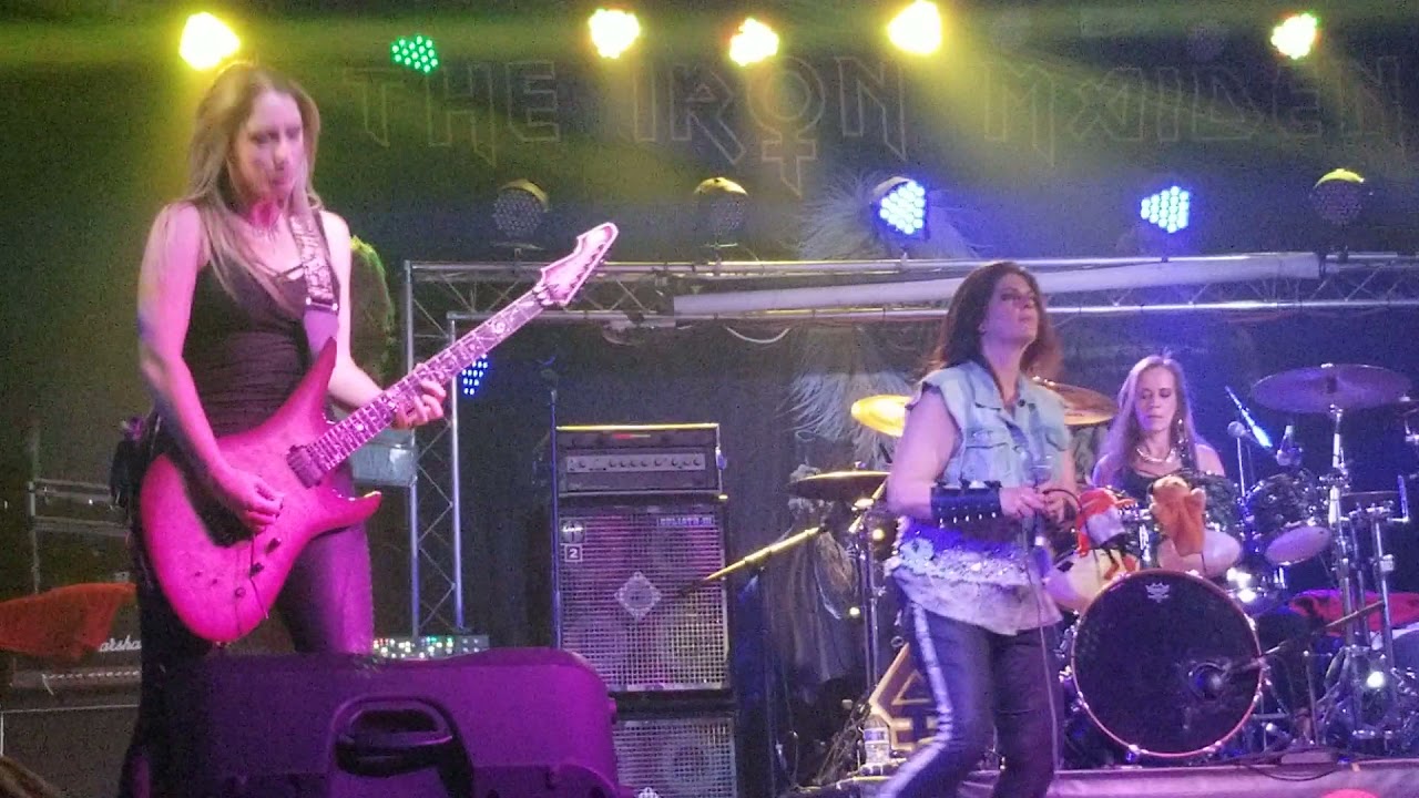 The Iron Maidens - Hallowed Be Thy Name (@ Encore, Tucson Arizona 4/9 ...