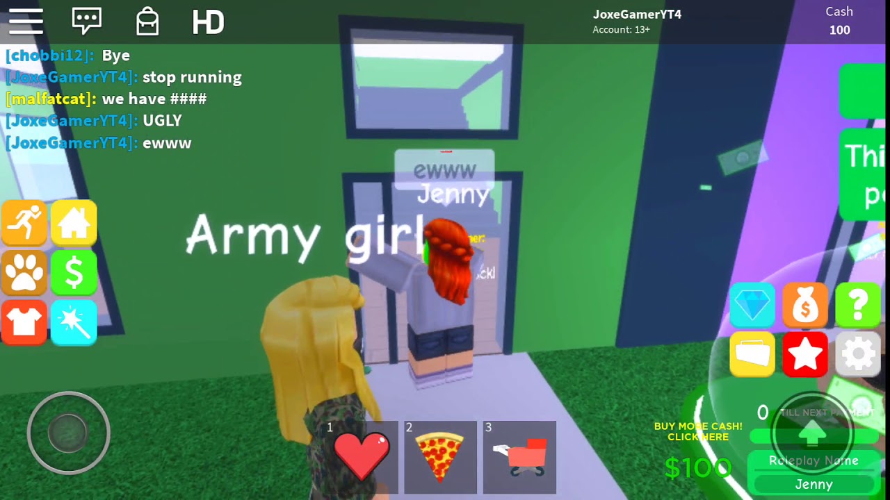 I try online dating on ROBLOX and I die - YouTube