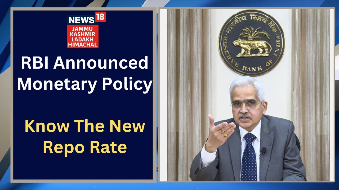 RBI Announces Monetary Policy | Repo Rate Remains Unchanged | RBI ...