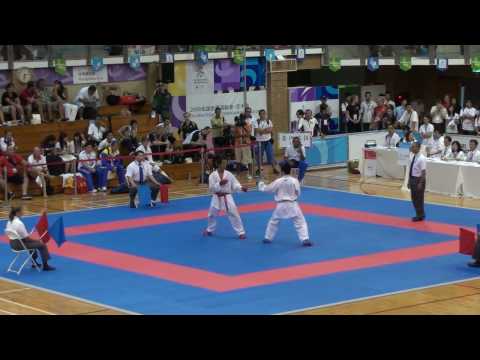 TWG 2009 in Taiwan Karate MEN, KUMITE -70KG VEN - PENA Jean vs AUS ...