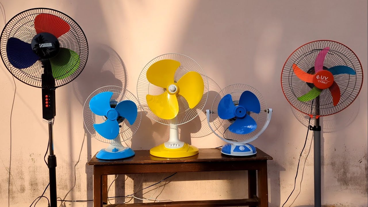 Fan video. Beautiful pedestal fan video. Table fan and wall fan video ...
