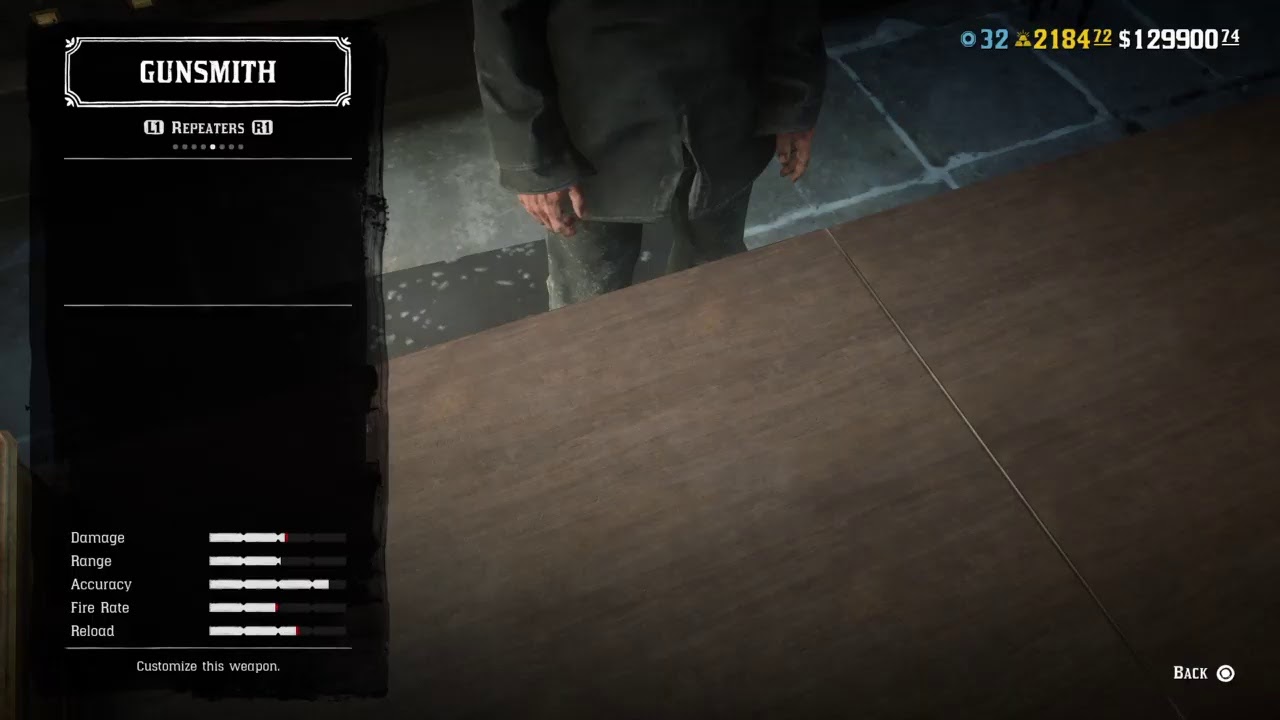 All Gold Guns & Legendary Animals Outfits Bought & Bow Variants in Red ...