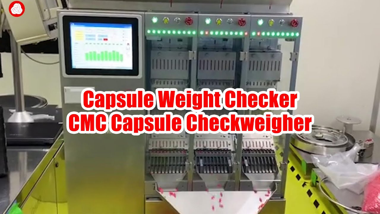 Capsule Weight Checker CMC Capsule Checkweigher - YouTube
