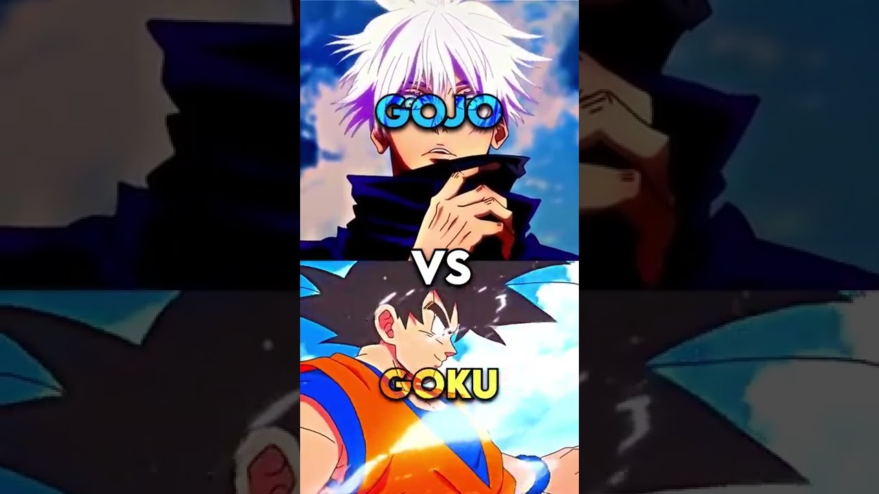 gojo vs GoKU #anime - YouTube