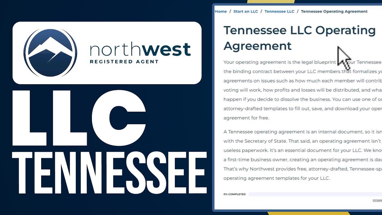 How To Start An LLC In Tennessee | Tennessee LLC Formation Guide 2025 ...