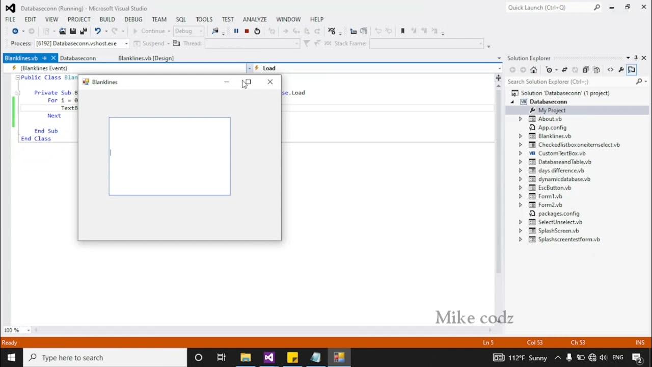 How to add certain number of blank lines into multiline textbox - vb.net - YouTube