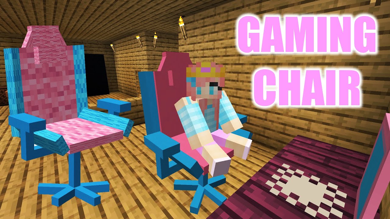 Making a Gaming Chair In Minecraft - YouTube