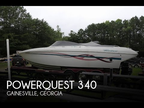 [SOLD] Used 1996 Powerquest Vyper 340 in Gainesville, Georgia - YouTube