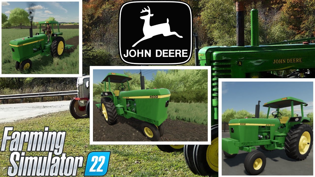 Farming Simulator 22 Old Tractors/ John Deere 4030/4230/4430 - YouTube