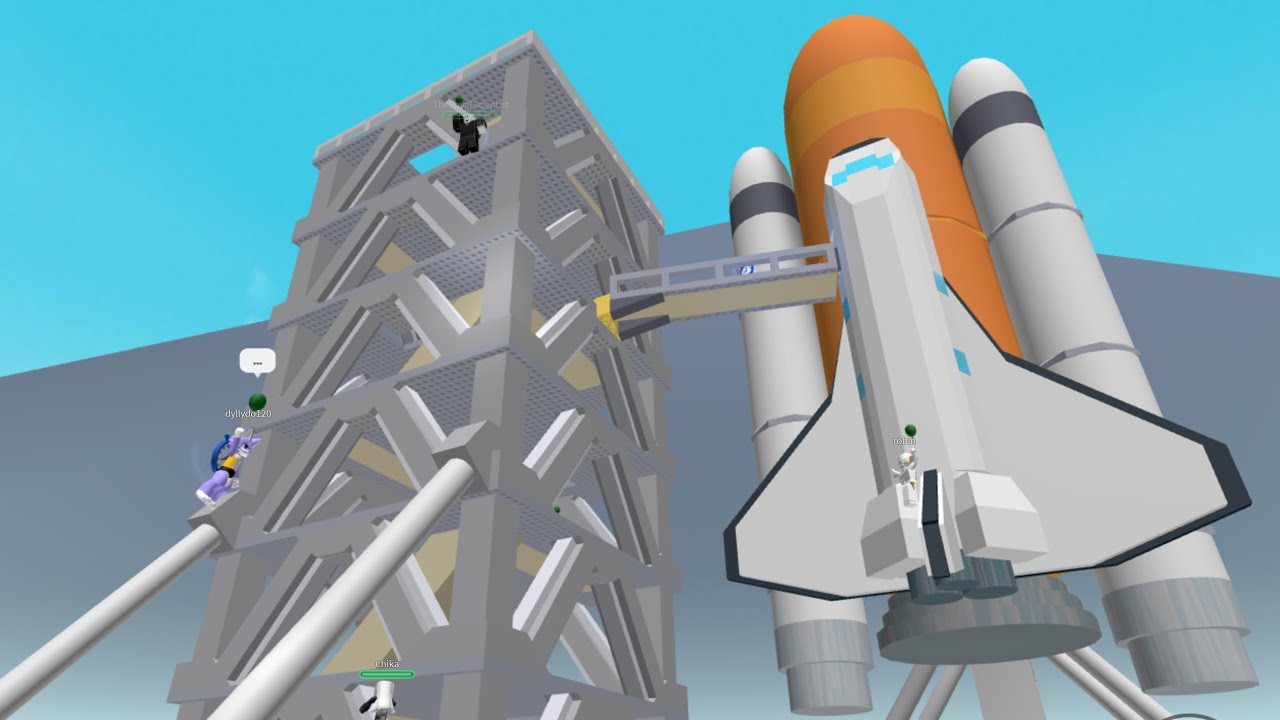 Roblox l Natural Disaster Survival - I WAS IN A ROCKET SHIP 🚀OMGGGGG ...