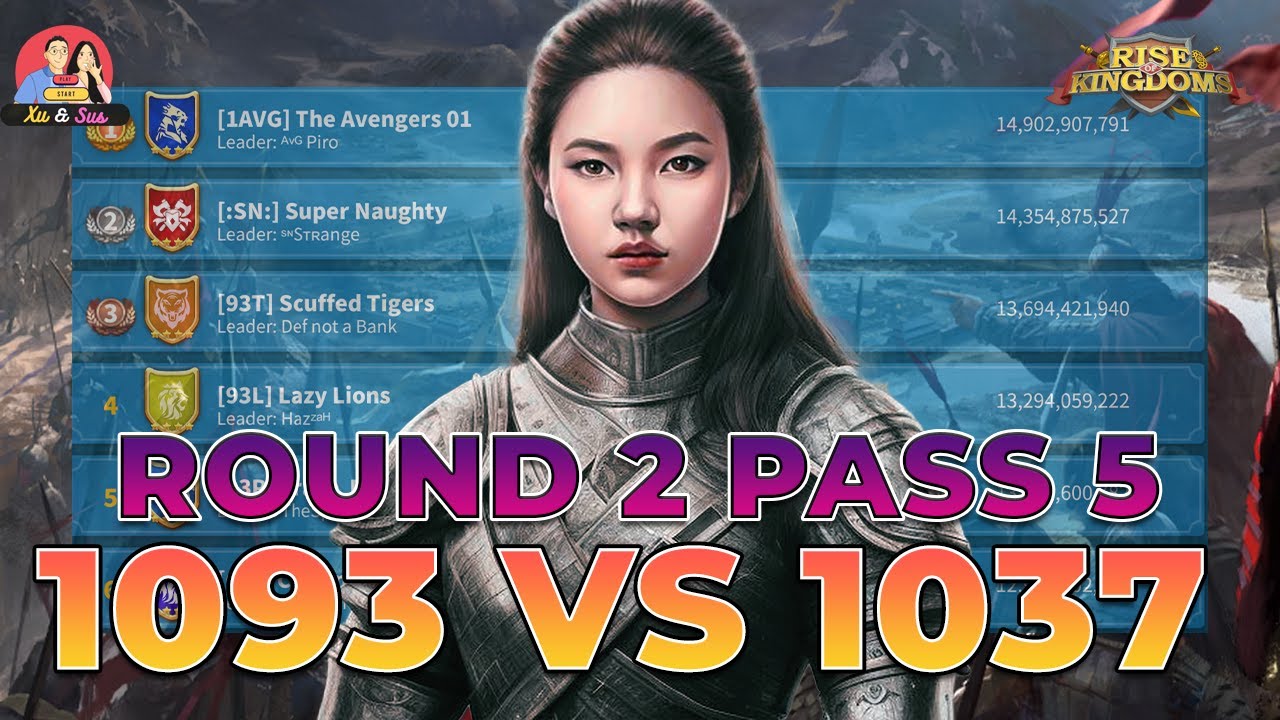 PASS 5 KVK 1093 VS 1307!!! (RISE OF KINGDOMS) - YouTube