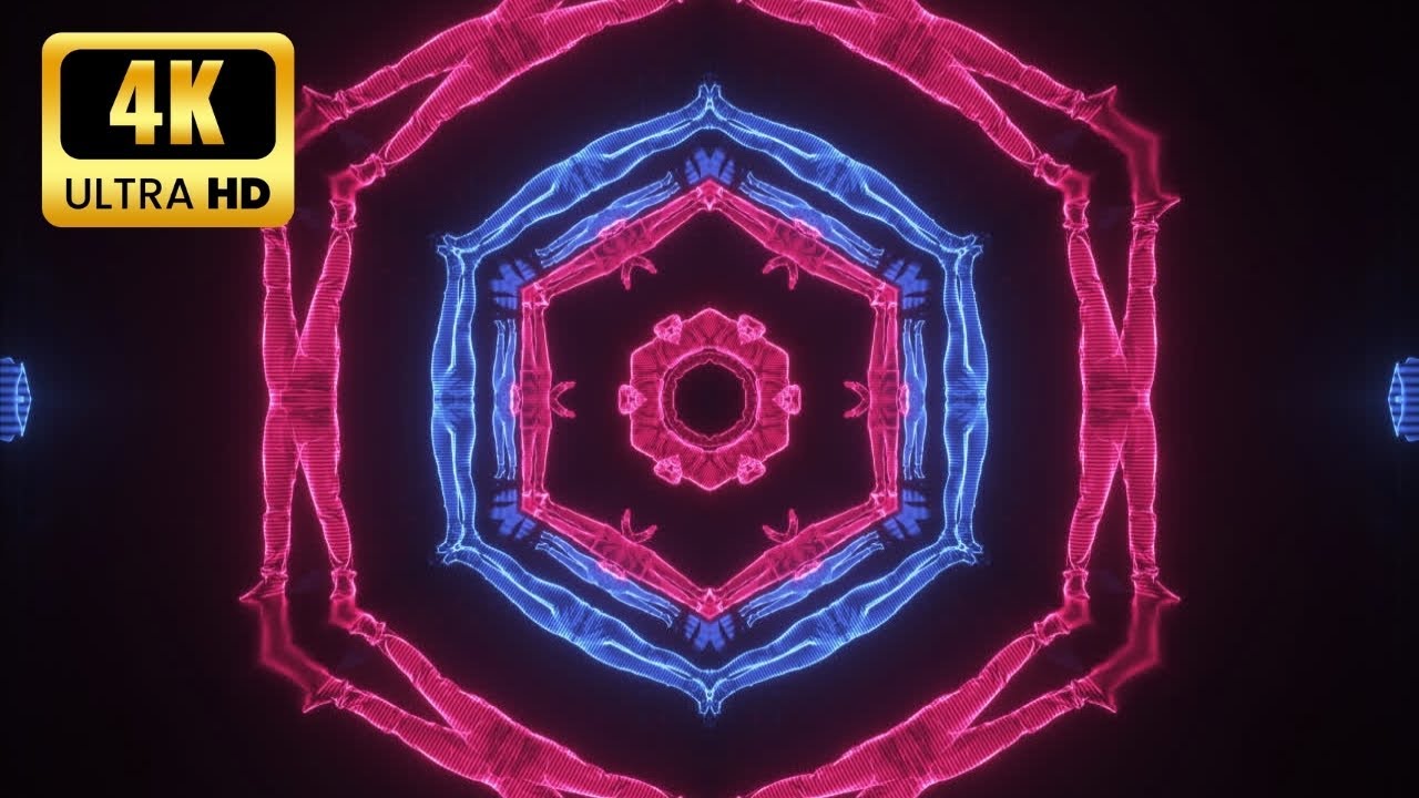 4K Colorful EDM VJ Loop | No Copyright #freedownload - YouTube
