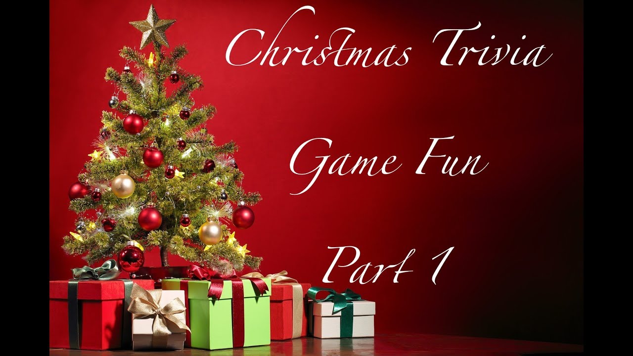 Family Christmas Trivia Game Fun Quiz Part 1 - YouTube