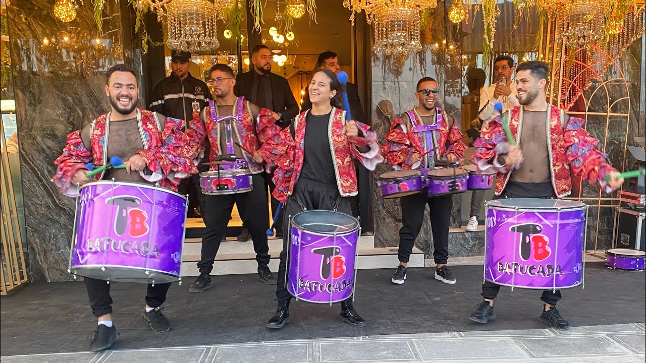 Spectacle de percussion batucada maroc 🇲🇦 - YouTube