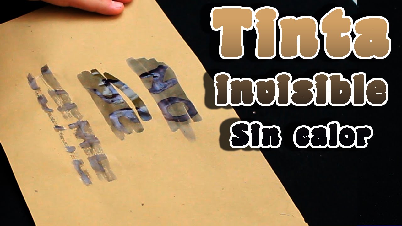 Tinta invisible con iodo y maicena │Revelado sin calor │Experimento de ...