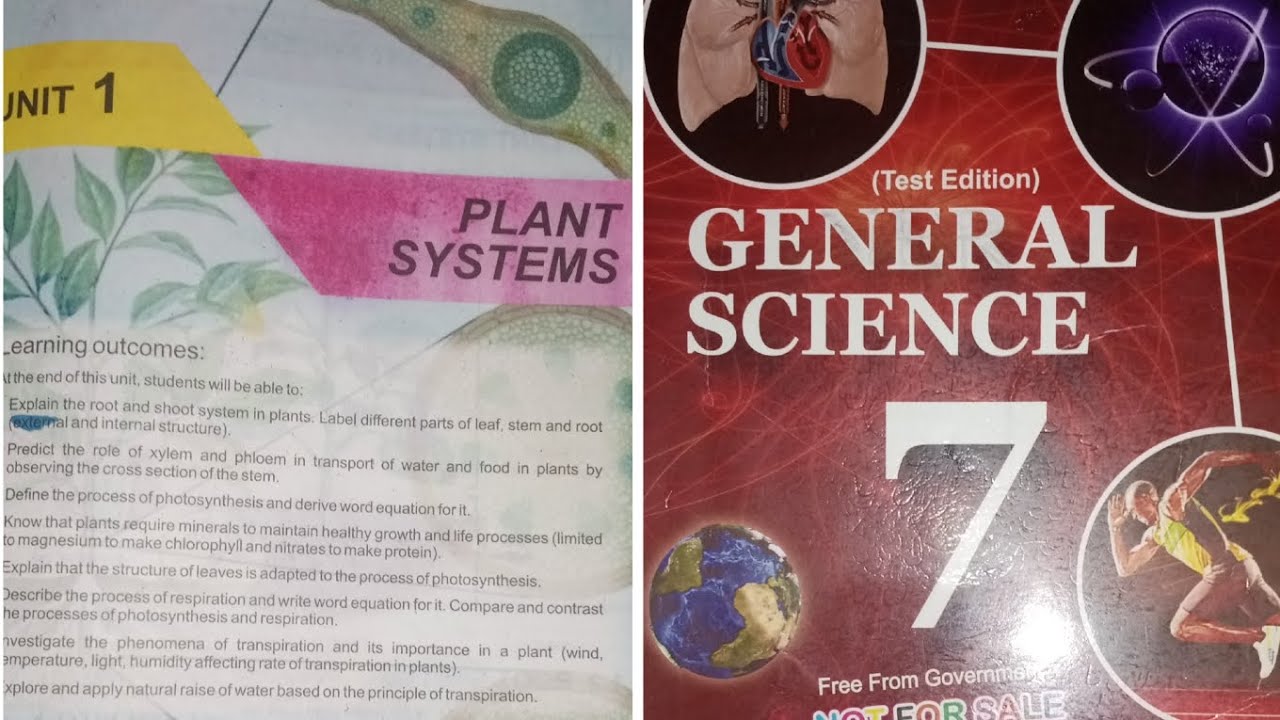 Grade #7 general science unit #1 solved MCQs. | KPK board new syllabus ...