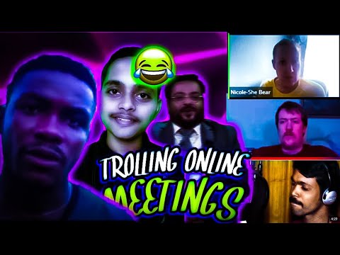 🤪 TROLLING ONLINE MEETING + DISCORD VC 😄 | TROLLING DISCORD SERVER LINK ...