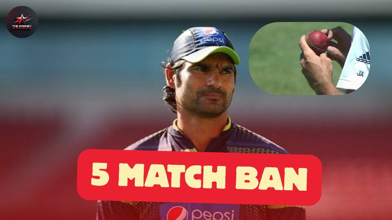 Muhammad Irfan Jr BANNED for 5 Matches in Australia | Ball Tampering ...