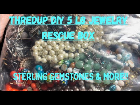 ThredUP DIY Rescue Jewelry Box GA WOW!! This box is AMAZING! Part 1 ...