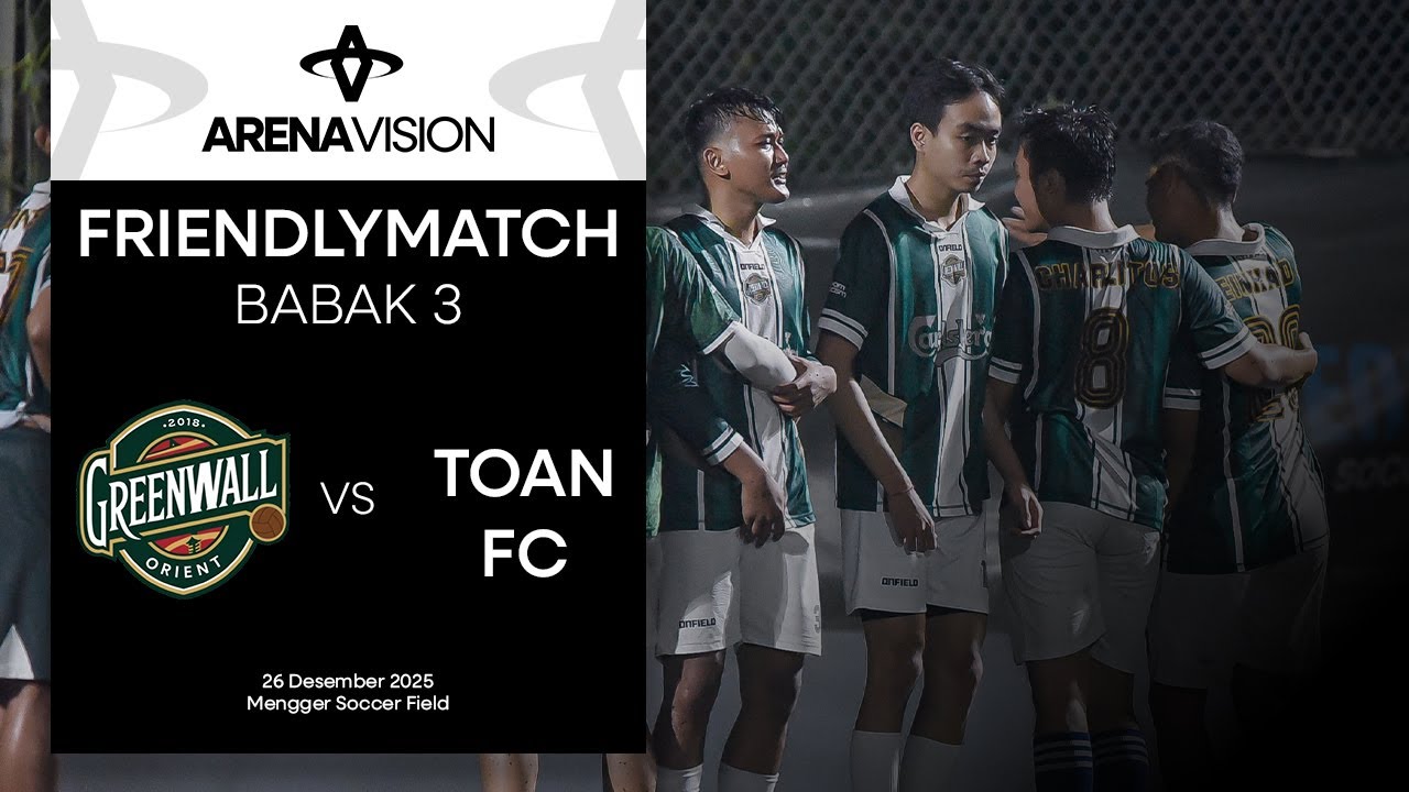 Friendly Match | GWO vs TFC | Babak 3 | 26/12/25 | Mengger Soccer Field ...