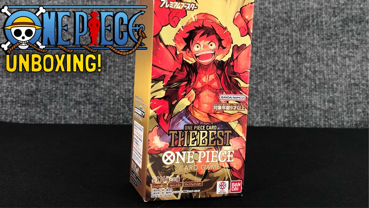 One Piece “PRB-01” unboxing a 10 pack BOOSTER!!! - YouTube