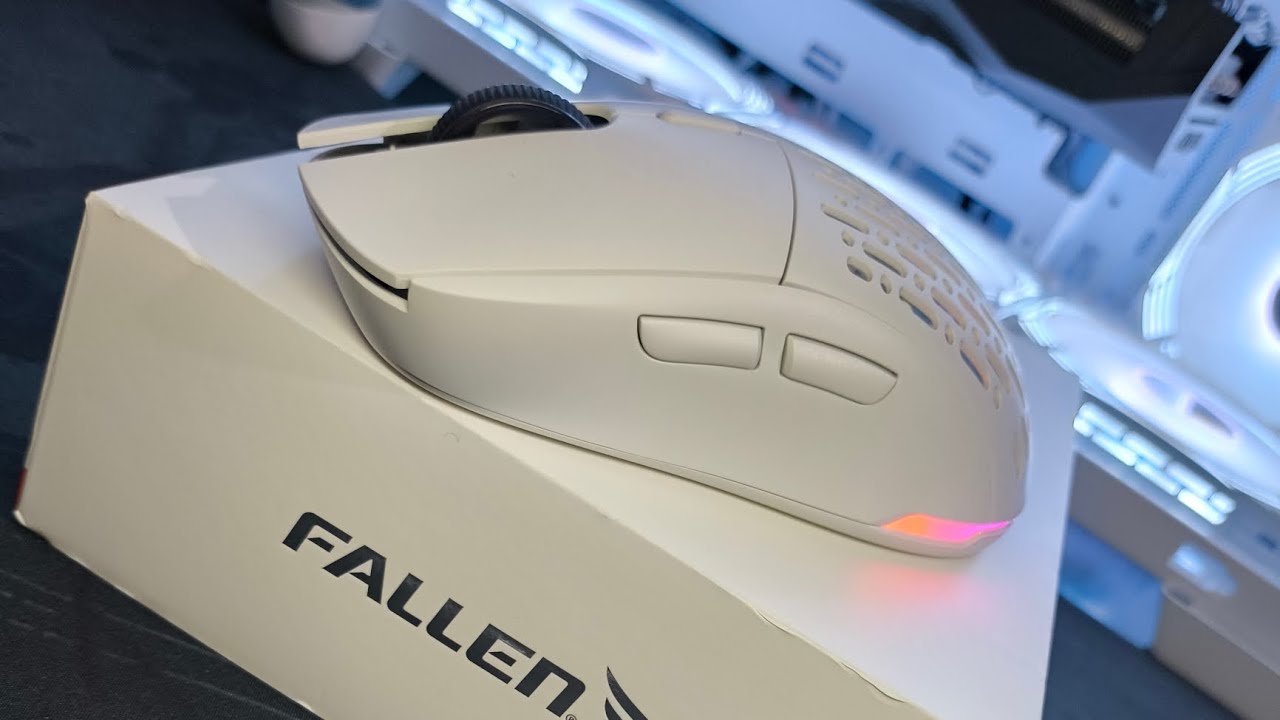 Unboxing da minha nova aquisição (mouse fallen pantera pro 🥹😍🙏🏽) - YouTube