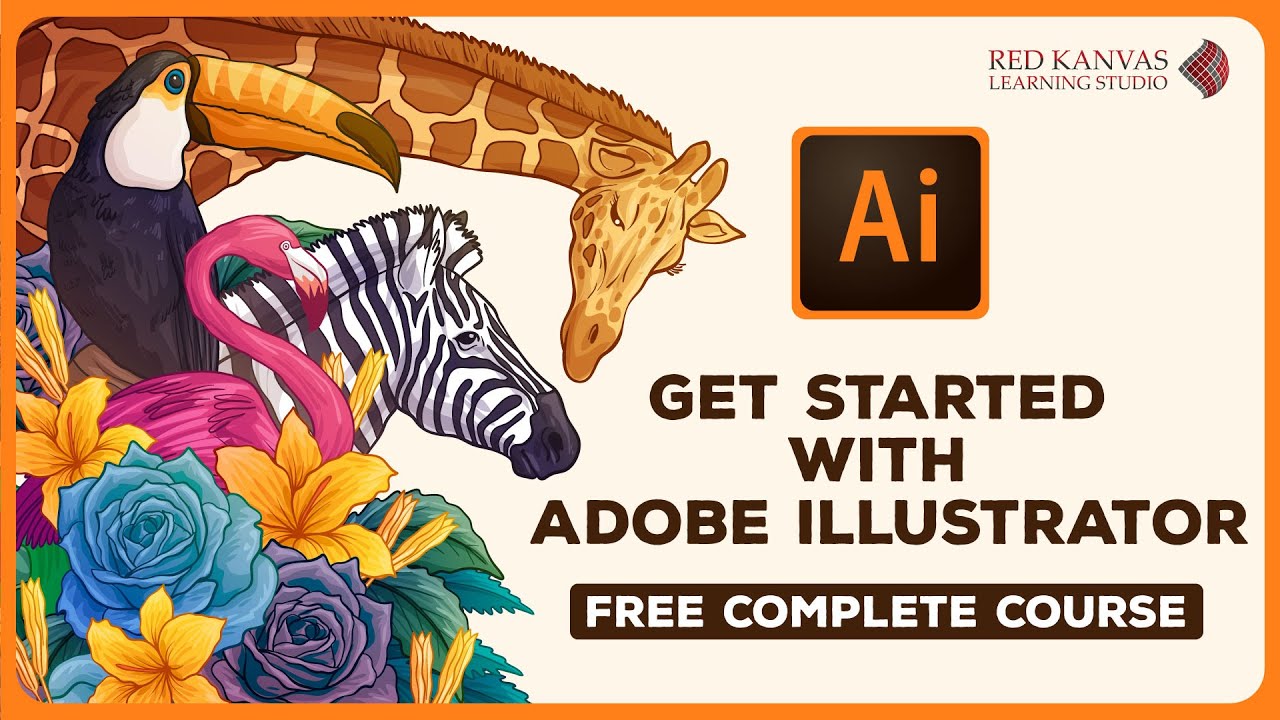 Learn Adobe Illustrator for Beginners - Home Screen, Opening & Saving a ...