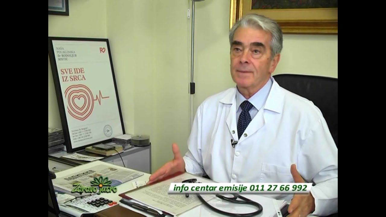 Sindrom nervoznog srca, Zdravo jutro, dr Rodoljub Ristić, kardiolog ...