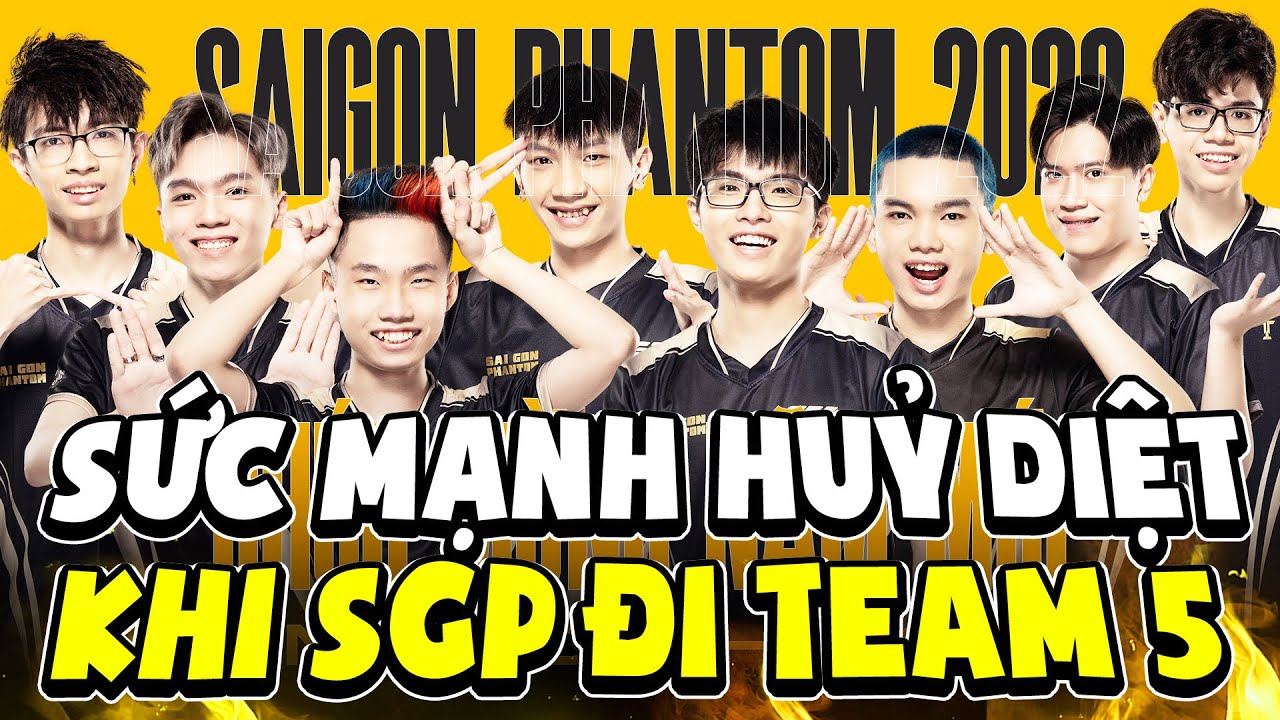 Khi Lai Bâng Đánh 5 Cùng Team SGP Sức Mạnh Huỷ Diệt Như Thế Nào? - YouTube