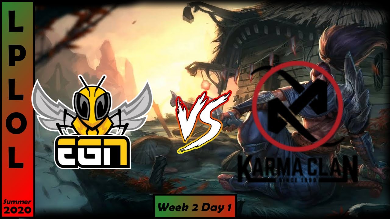 Electronik Generation vs Karma Clan Esports Highlights | LPLOL 2020 ...