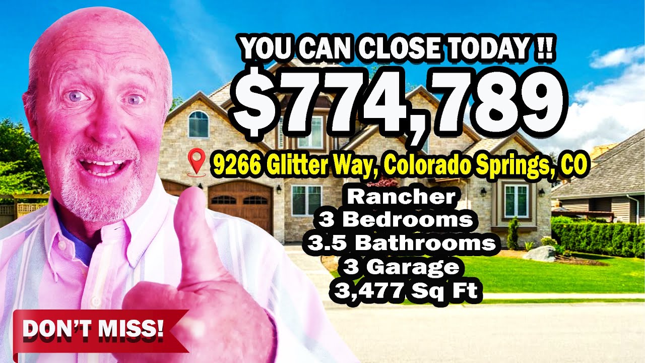 9266 Glitter Way, Colorado Springs, CO | You Can Close Today | Jordan ...