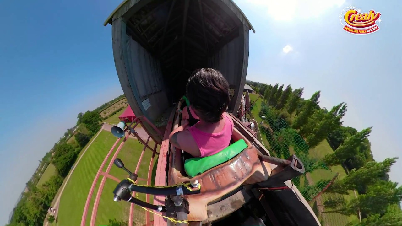 Tidal Wave Log Flume - POV Video - Crealy Theme Park & Resort - YouTube