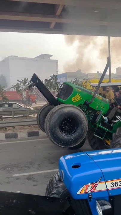 Johndeere 5050D Full Modified [Nishu Deshwal] #automobile #johndere #tractor #modified #stunt ...