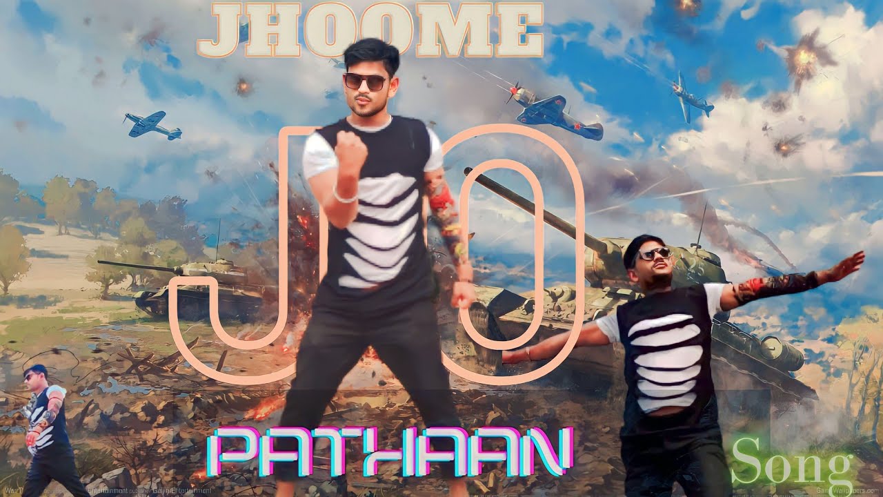 JHOOME JO PATHAAN dance video -pathaan movie music/NTR version ...