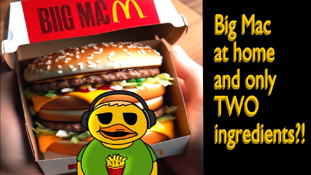 How to make a Big Mac at home! - YouTube
