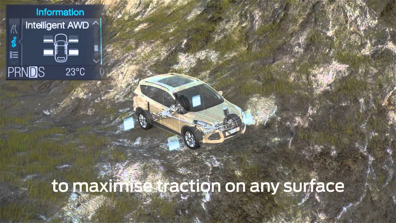 Ford Kuga 2012 - AWD System - YouTube