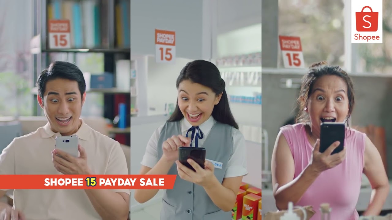Shopee SEP15 (2021) Payday Sale TVC September 10 to 15, 2021 30s with ...
