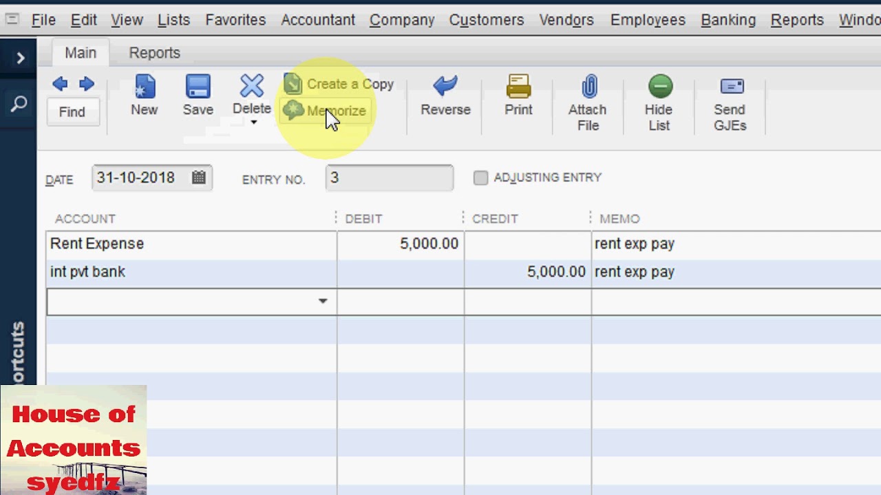 Recurring And Memorized Transactions In Quickbooks Part 1 listen With recurring-and-memorized-transactions-in-quickbooks-part-1-listen-with