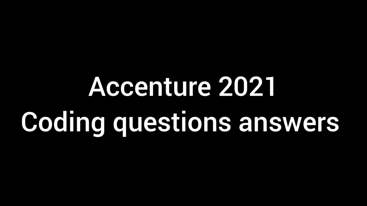 Accenture 2021 Coding question Remove Duplicate elements of Array ...