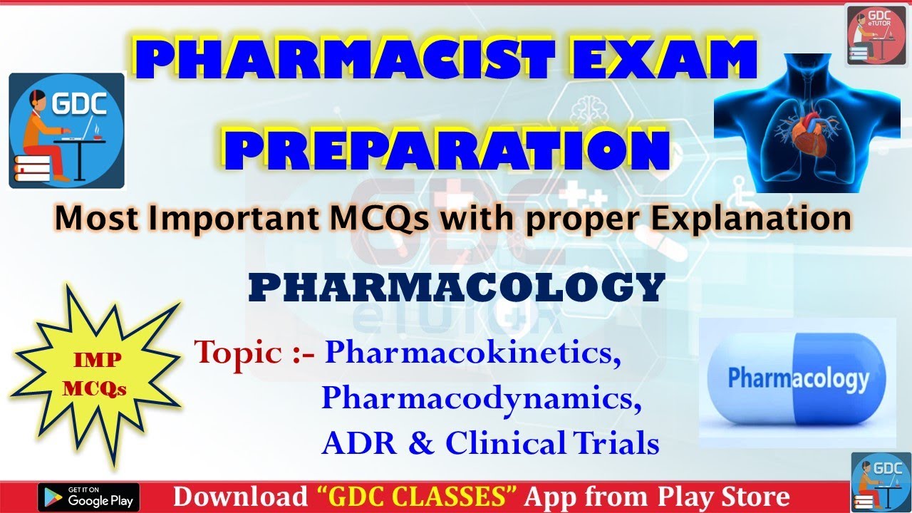 Pharmacodynamic & Pharmacokinetic, ADR , Clinical Trials| Pharmacology ...