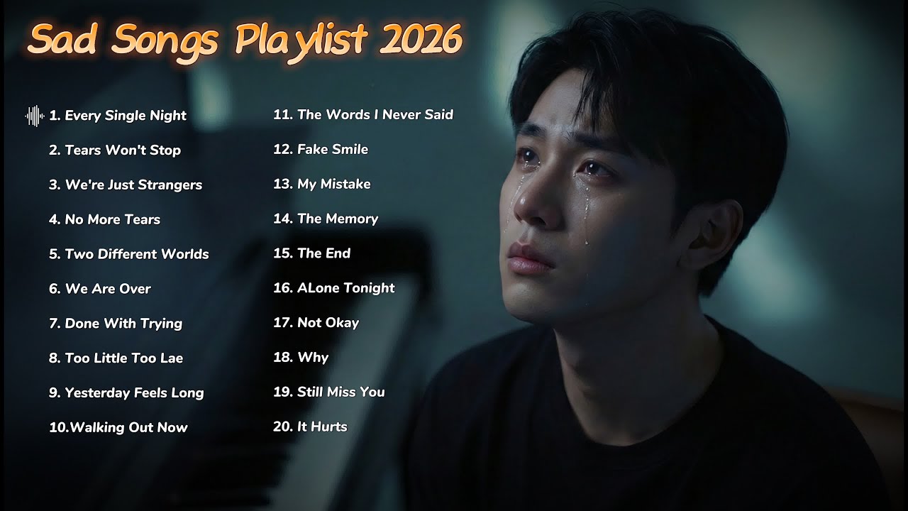 🎶Fake Smile - Beautiful sad songs Playlist 2026 | Good Vibes 💞 Broken ...