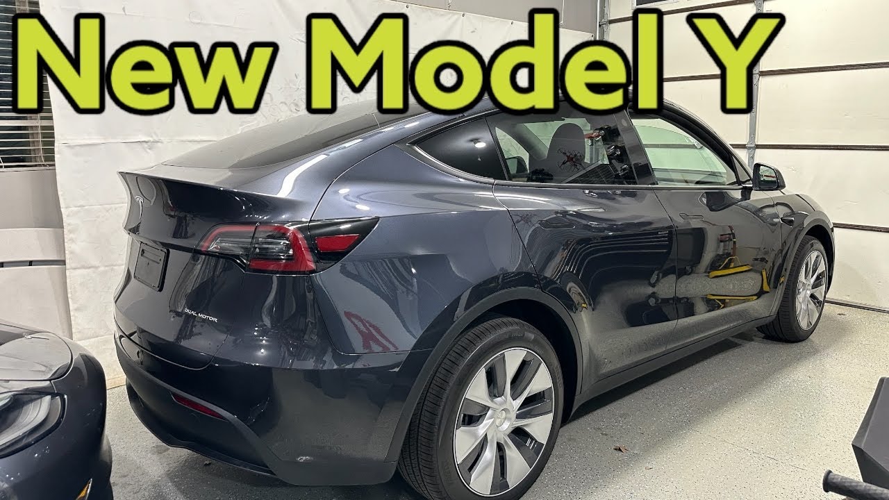 New Tesla Model Y Long Range Delivery Day! Free Supercharging & FSD ...